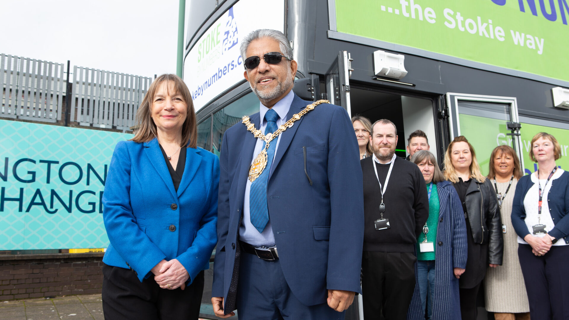 Stokies urged to get on board the Number Bus :Stoke-on-Trent College